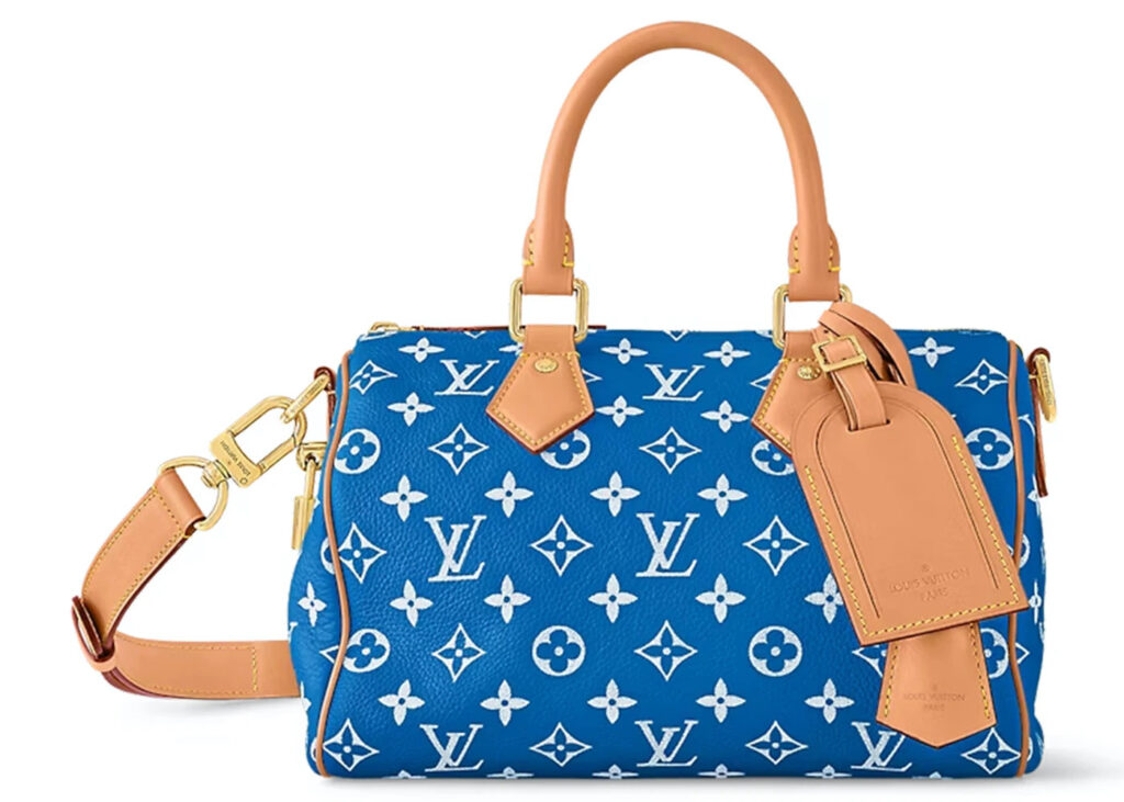사자코리아 - [LUXURY BRAND] LV Speedy P9 Bandouliere 25 Monogram Blue